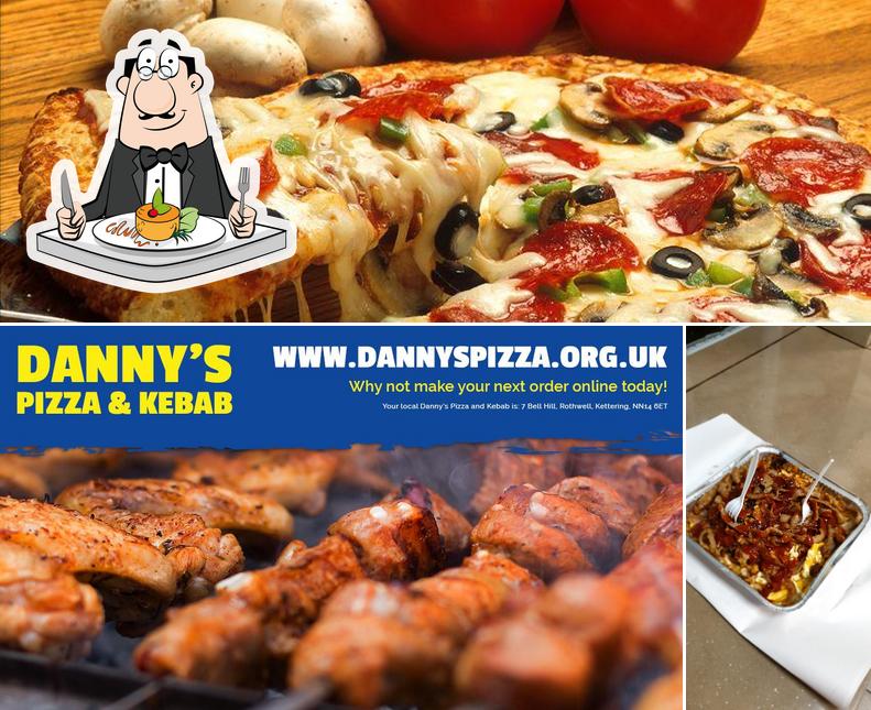 Danny's Pizza Burgers & Kebabs in Rothwell - Restaurant menu and reviews