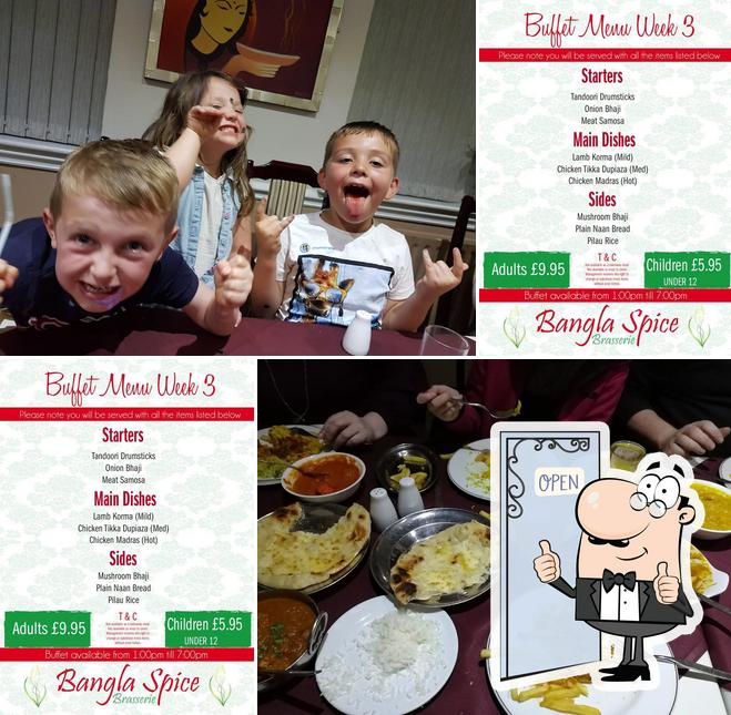 Bangla Spice Brasserie in Leyland - Restaurant menu and reviews
