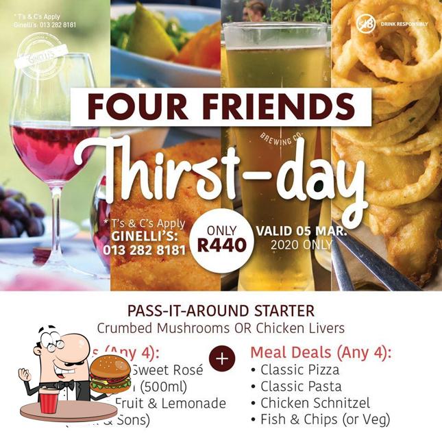 Ginellis Restaurant, Middelburg - MP - Restaurant menu, prices and reviews