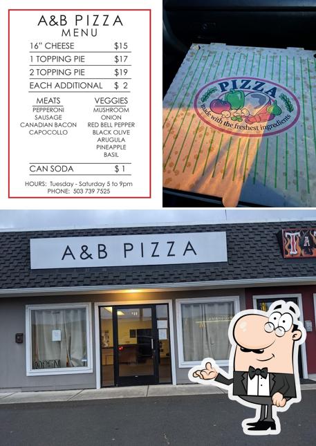 A&B Pizza, Seaside - Restaurant menu, prices and reviews
