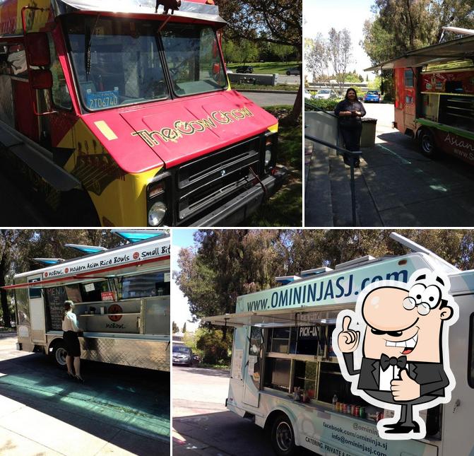 Food truck driveway at HighWire in Palo Alto