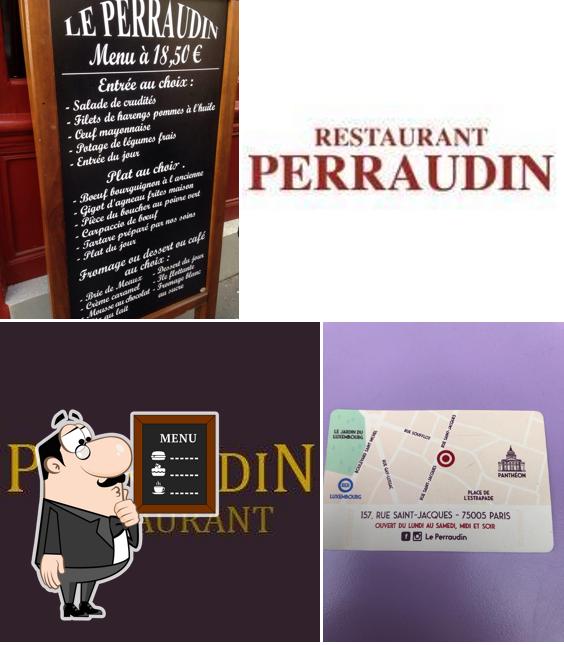 Perraudin, Paris - Menu du restaurant, prix et avis