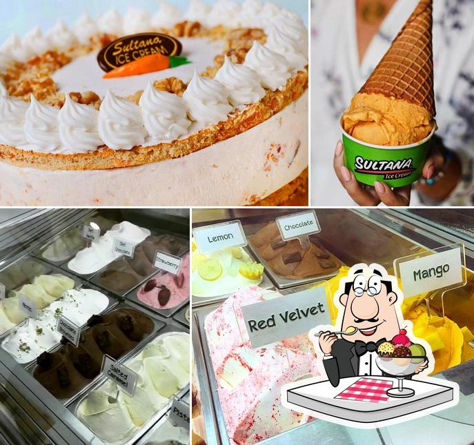 Sultana ice cream, Egypt, 23 Sant Square - Restaurant menu and reviews