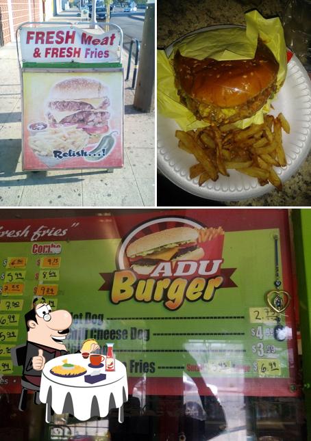 Adu Burger, Los Angeles - Restaurant menu, prices and reviews