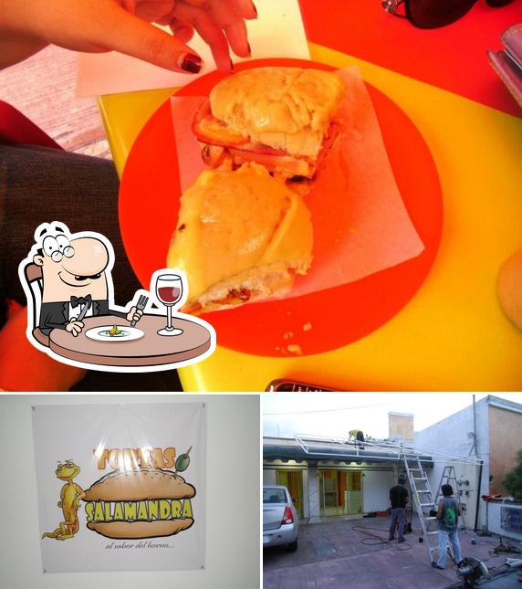Tortas SALAMANDRA restaurant, Mexico