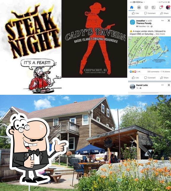 Cady's Tavern, Glocester - Restaurant menu, prices and reviews