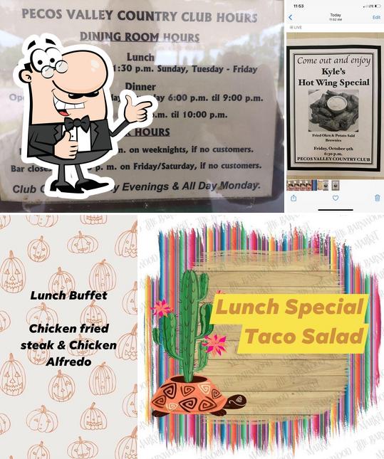 Pecos Valley Country Club, Pecos - Restaurant menu, prices and reviews