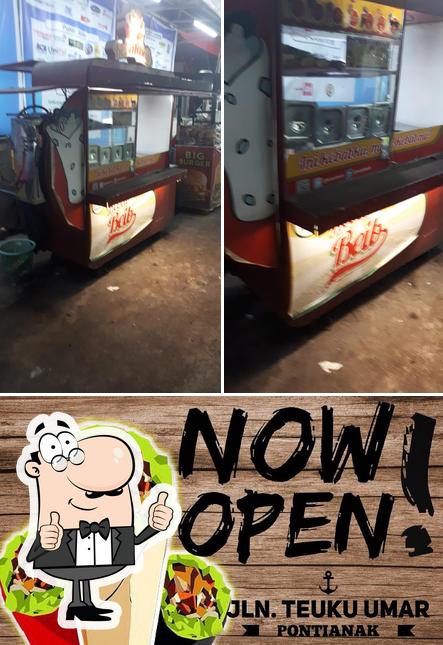 Kebab Beib (indomaret serdam) restaurant, Pontianak, W9H6+74P ...