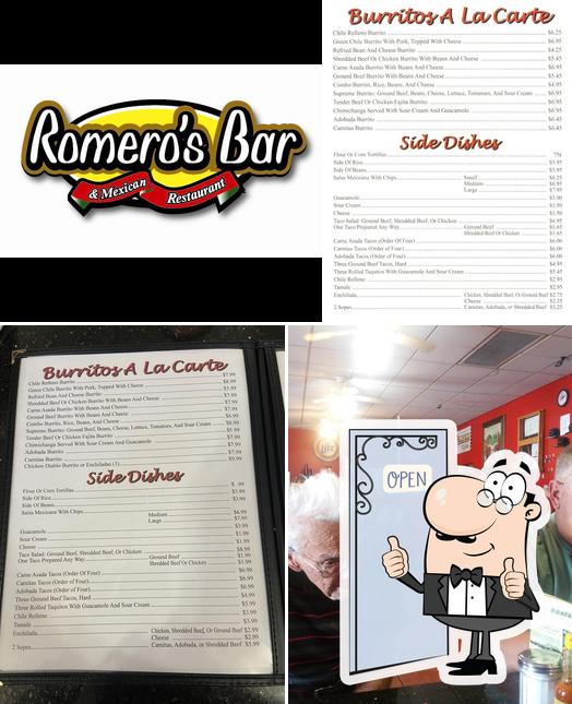 Romero's in Pahrump - Restaurant menu and reviews