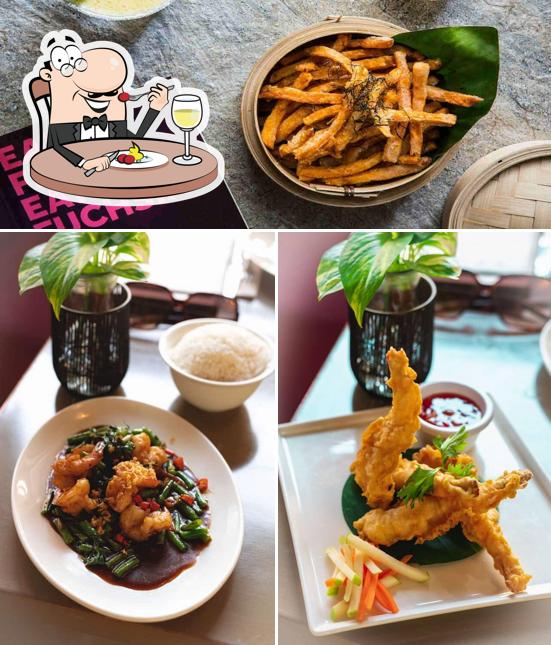 Fuchsia Urban Thai restaurant, Dubai, 35WH+3F5 Two Towers Tecom ...