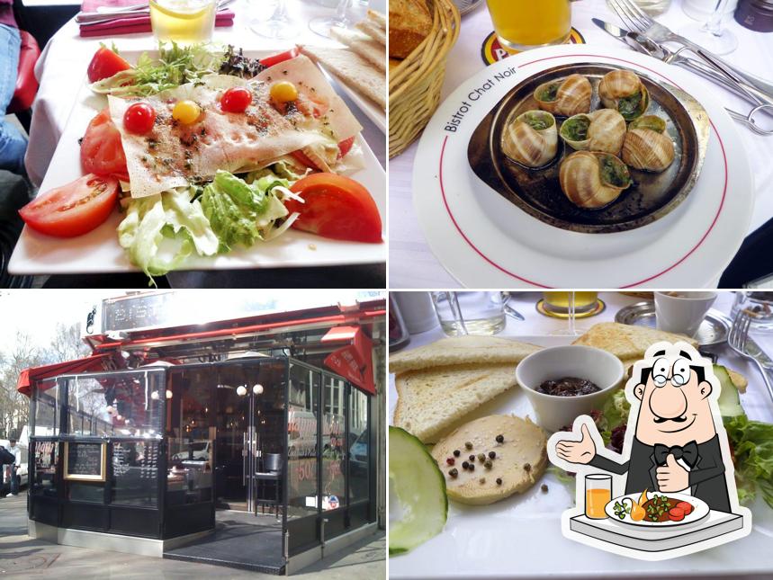 Restaurant Le Chat Noir, Paris, 68 Boulevard de Clichy - Menu du ...