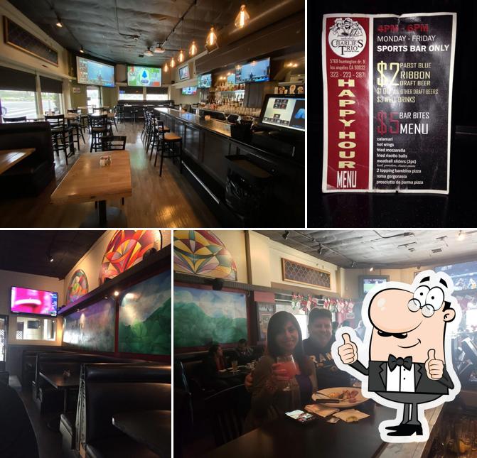 Charlie's Trio, 5769 Huntington Dr N in Los Angeles - Restaurant menu ...
