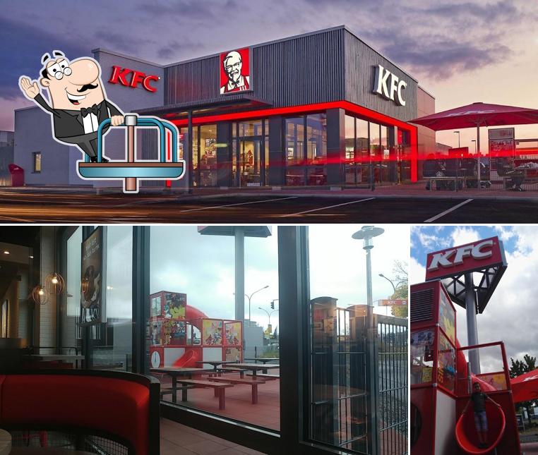 Kentucky Fried Chicken fast Food, Hof - Restaurantspeisekarten und ...