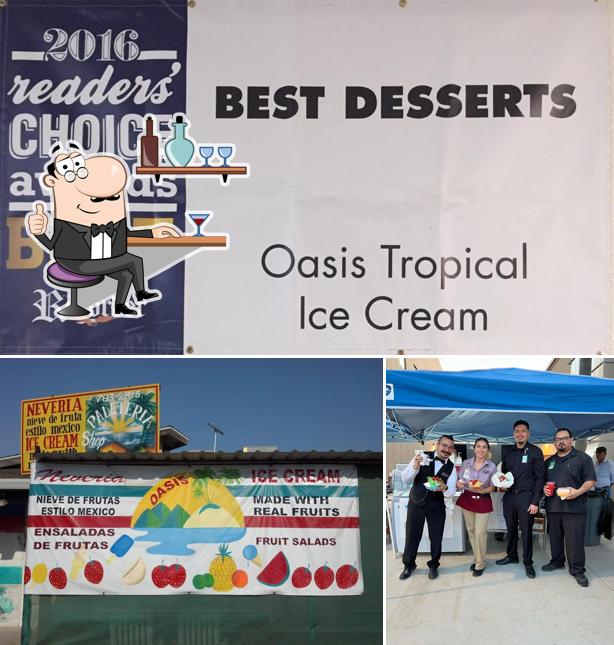 Oasis Tropical Ice Cream, Porterville - Menú del restaurante, precios y ...
