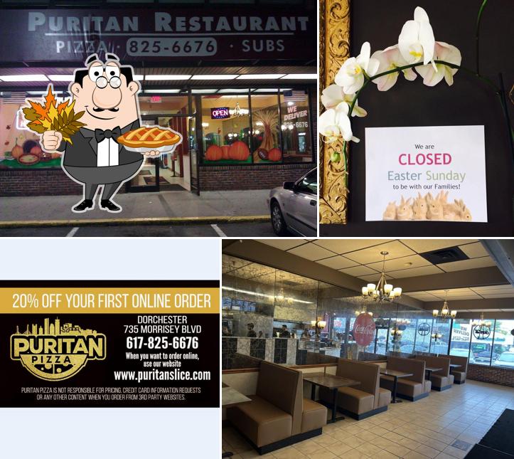 Puritan Pizza, 735 Morrissey Blvd # 1 in Boston - Restaurant menu and ...