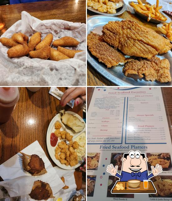 Hudson Bay Seafood, 2816 Ramsey St in Fayetteville - Restaurant menu ...