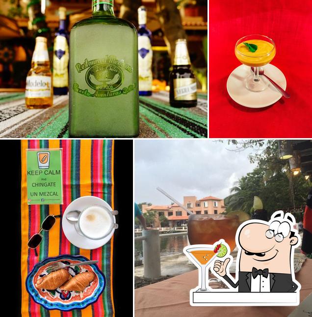 Dos Chíles restaurant, Puerto Aventuras, Centro Comercial Marina ...