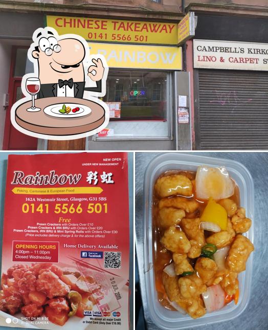 Rainbow Chinese Takeaway, Glasgow - Restaurant menu, prices and reviews