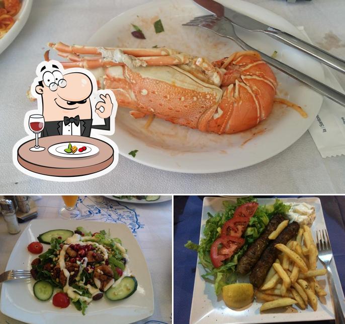 Blue Sky, Thera - Restaurant menu, prices and reviews