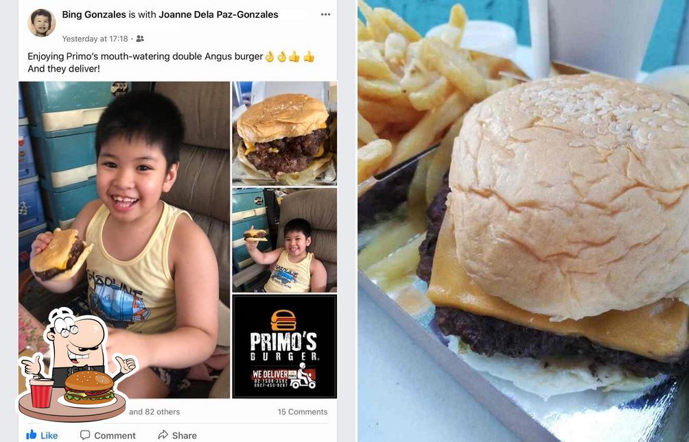 Primo's Burger restaurant, Quezon City - Restaurant menu and reviews