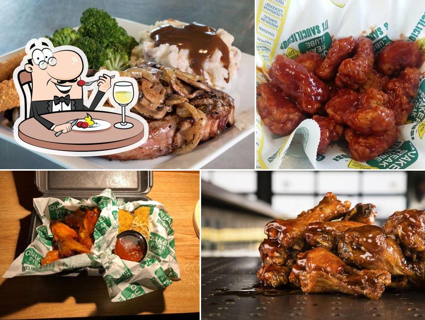 Menu of Quaker Steak & Lube, Slippery Rock, 107 Central Loop - american ...