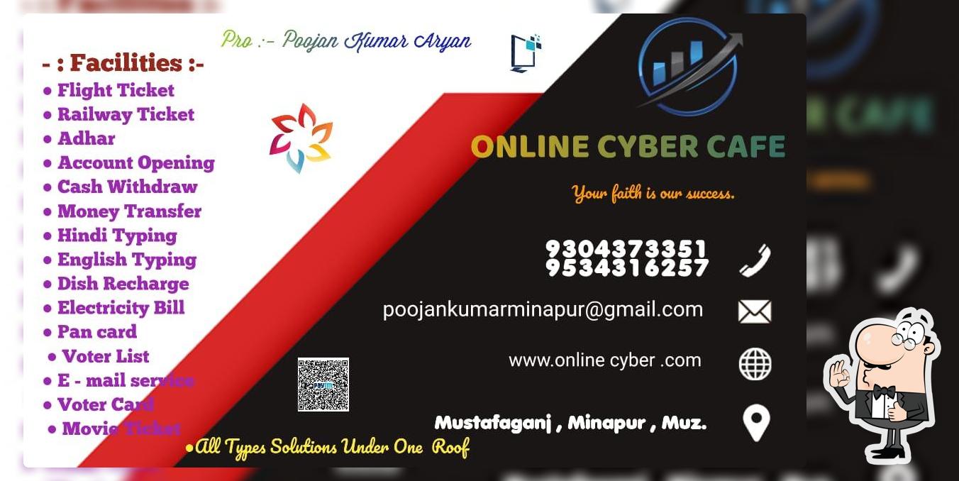 ONLINE CYBER CAFE - Restaurant menu, prices and reviews
