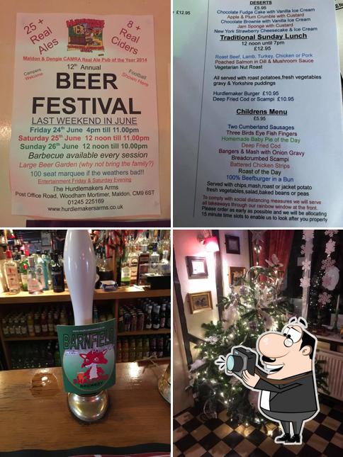 The Hurdlemakers Arms, Woodham Mortimer - Restaurant menu, prices and ...