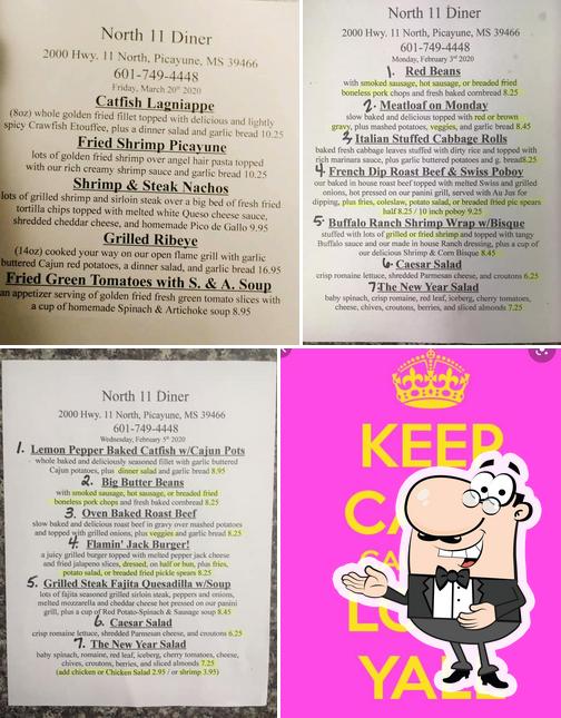 North 11 Diner in Picayune - Restaurant menu and reviews
