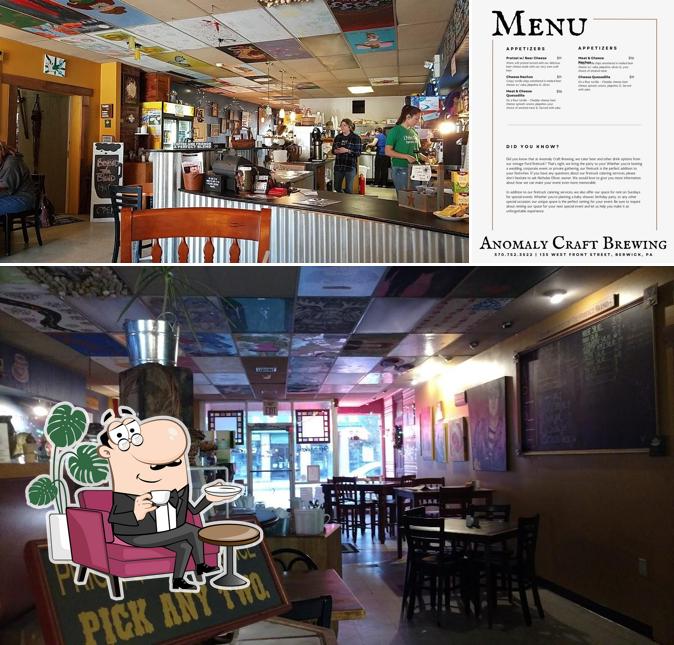 Anomaly Craft Brewing in Berwick - Restaurant menu and reviews