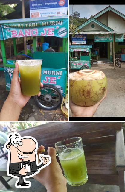 Es Sari Tebu Murni " BANG JE " cafe, Sokaraja Kulon - Restaurant menu ...