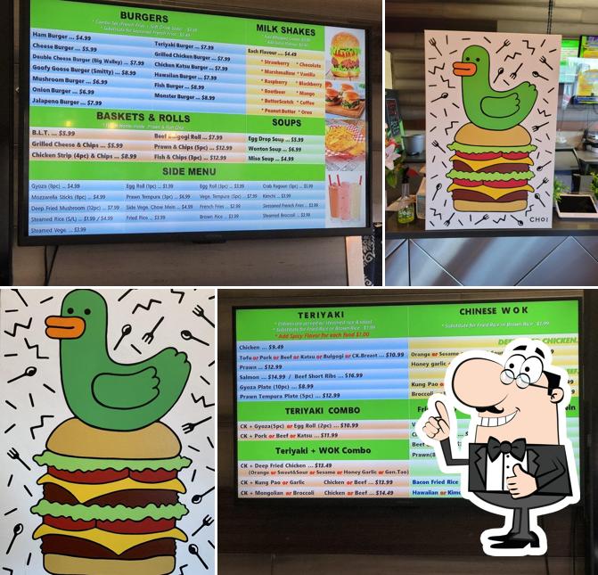 Goofy Goose Burgers & Teriyaki in Tacoma - Restaurant menu and reviews
