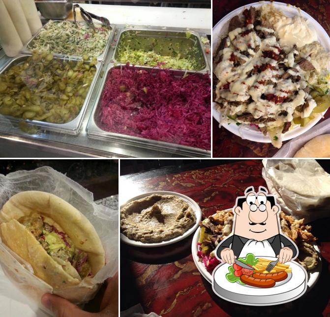 Oasis Falafel, 161 N7 street in New York City