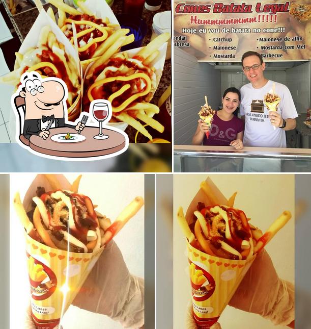 Cones Batata Legal cafeteria, Piracicaba