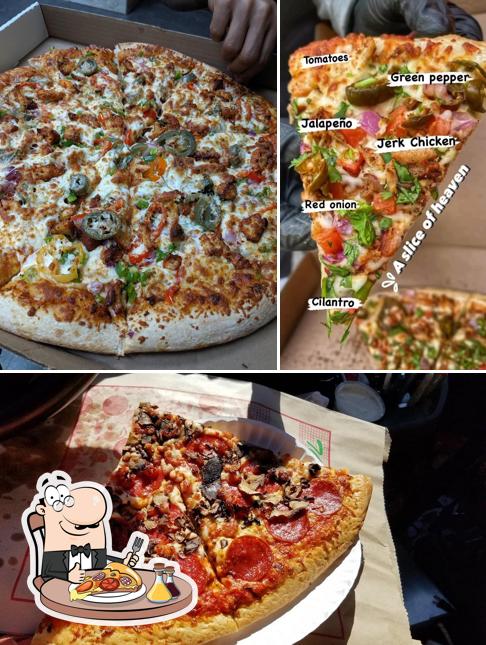 The Big Slice Pizza & Chicken, Cambridge - Menú del restaurante ...