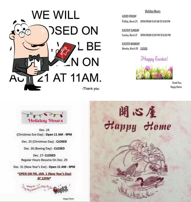 Happy Home Restaurant, Watford - Restaurant menu, prices and reviews