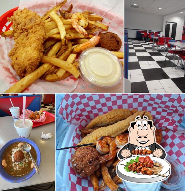 Flying Burger & Seafood, Ruston - Restaurant menu, prices and reviews