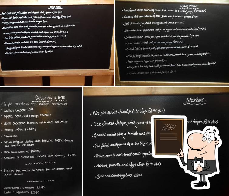 The Blacksmiths Arms in Lamerton - Restaurant menu and reviews