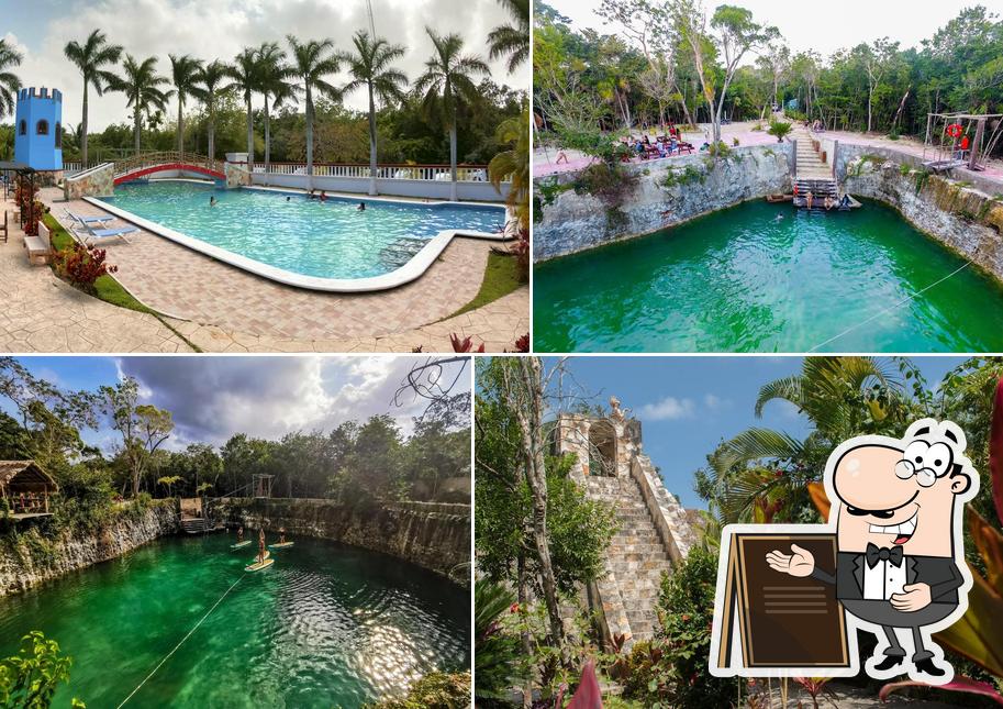 Cenote Sol y Luna restaurant, Mexico, KM 6.250 Ruta de los Cenotes ...