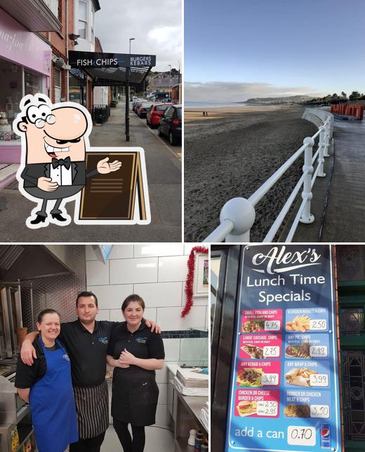 Alex's Fish Bar, Colwyn Bay - Restaurant menu, prices and reviews