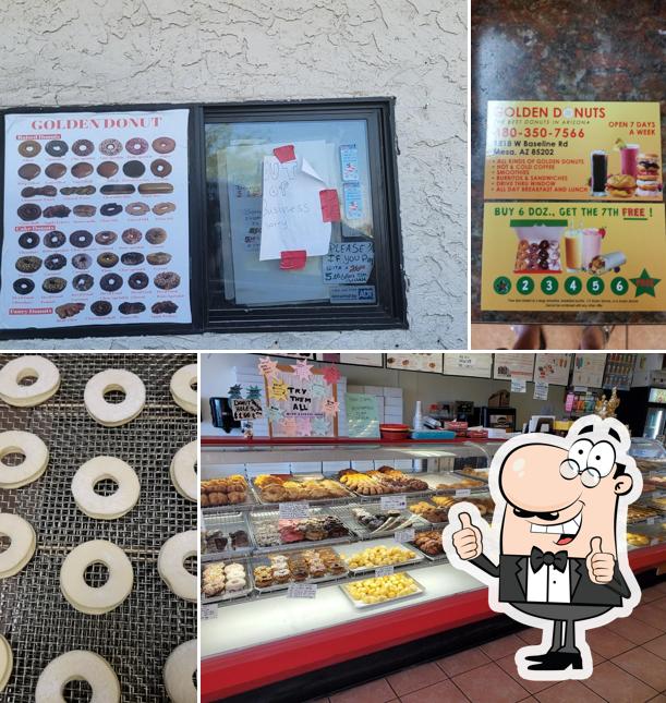Golden Donuts, 1818 W Baseline Rd in Mesa - Restaurant menu and reviews
