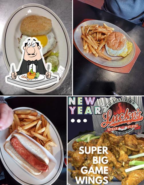 Lucky's Steak Plate in Fair Lawn - Restaurant menu and reviews