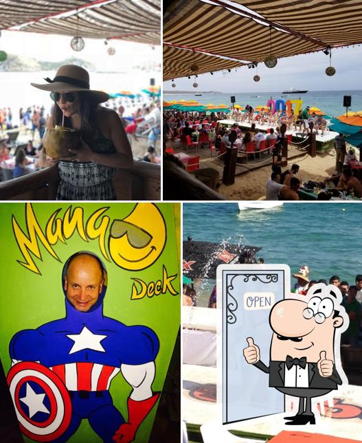 Mango Deck pub & bar, Cabo San Lucas, Playa El Medano S/N - Restaurant ...