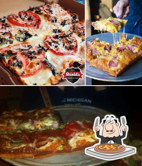 Shield's Restaurant Bar Pizzeria, Troy - Restaurant menu, prices and ...