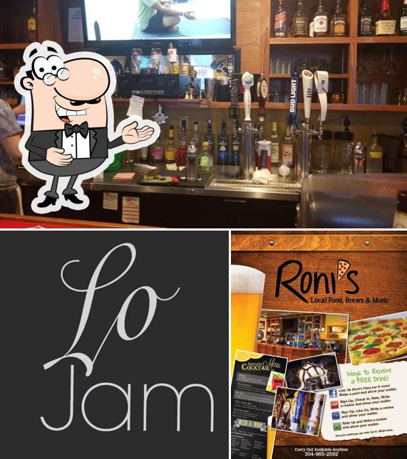 Roni's Pizza Bar, 2149 Frame Rd in Elkview - Restaurant menu and reviews