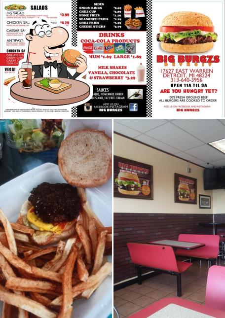 Motor City Burgzs in Detroit - Restaurant menu and reviews