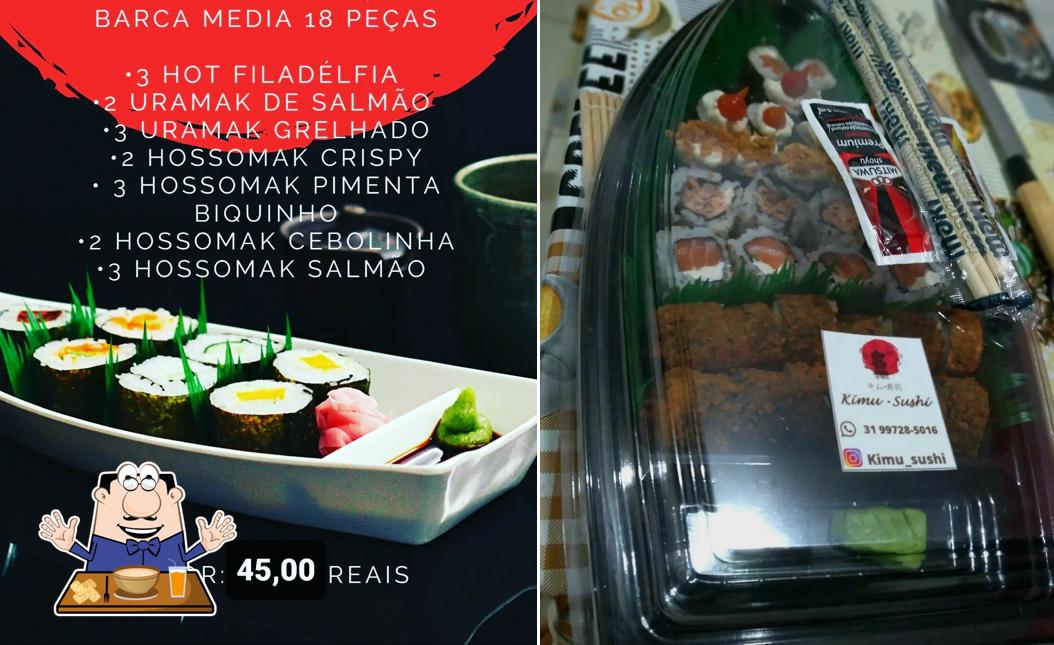 Kimu sushi, Capim Branco - Restaurant menu, prices and reviews
