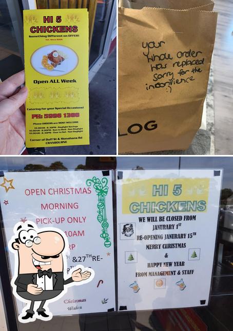 Hi5 Chicken, Cranbourne West - Restaurant menu, prices and reviews