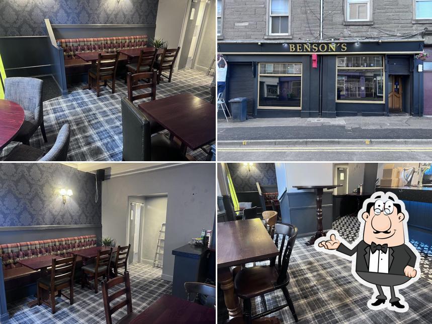 Bensons Bar, Dundee - Restaurant menu, prices and reviews