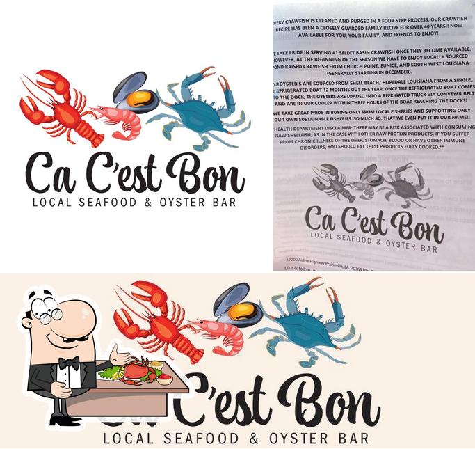 Ca C'est Bon Local Seafood & Oyster Bar in Prairieville - Restaurant menu and reviews