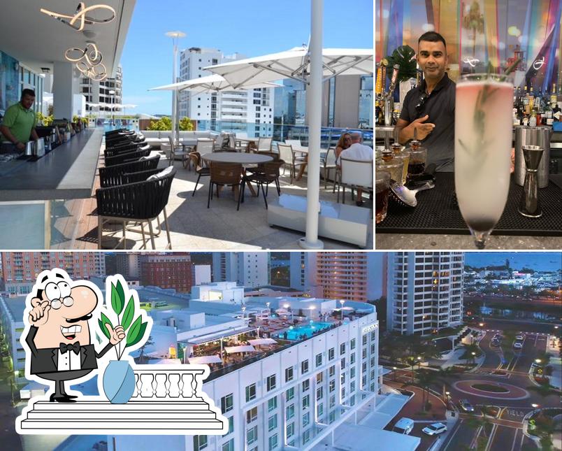 Perspective Rooftop Pool Bar, Sarasota - Restaurant menu, prices and ...